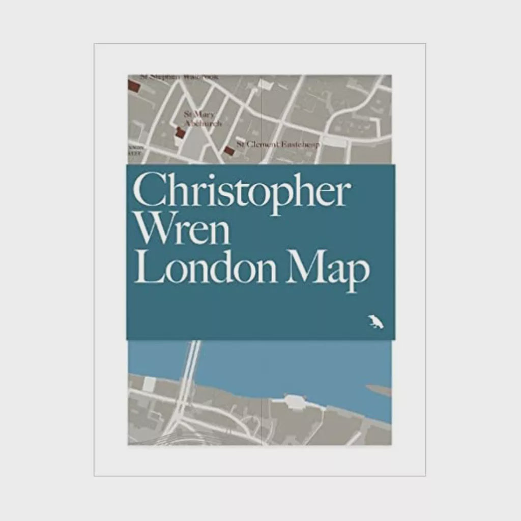 Christopher Wren London Map | Pretty Shiny Shop