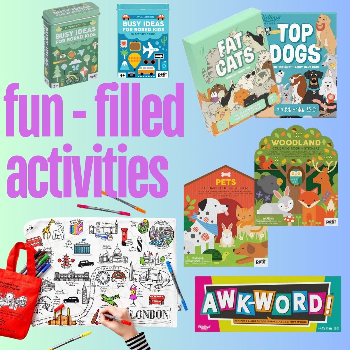 Fun-Filled Activities | Pretty Shiny Shop