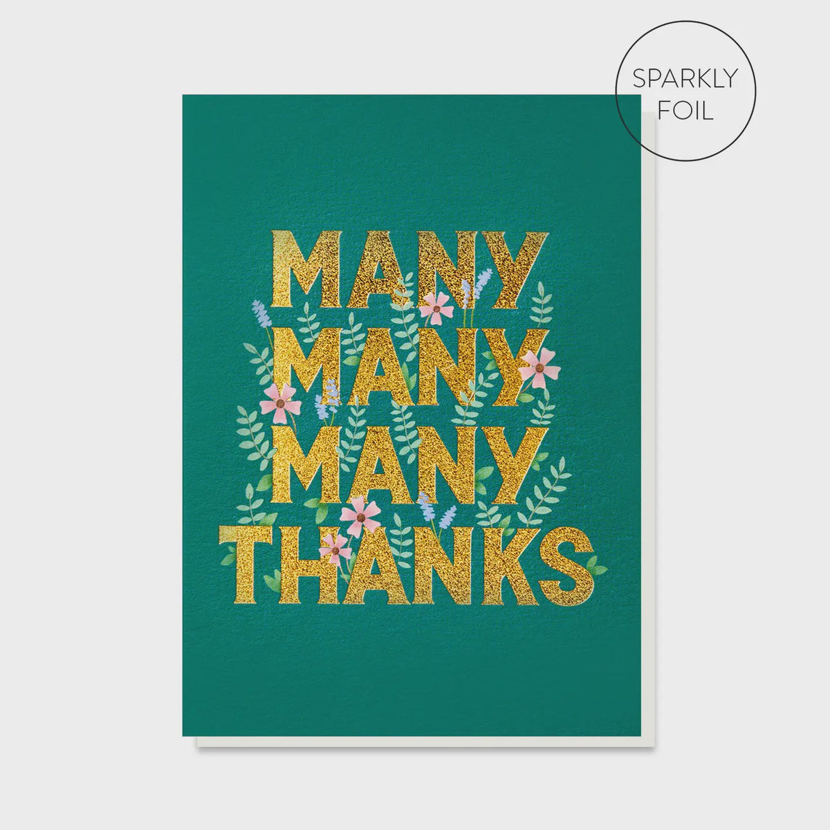 Many Thanks Card | Pretty Shiny Shop