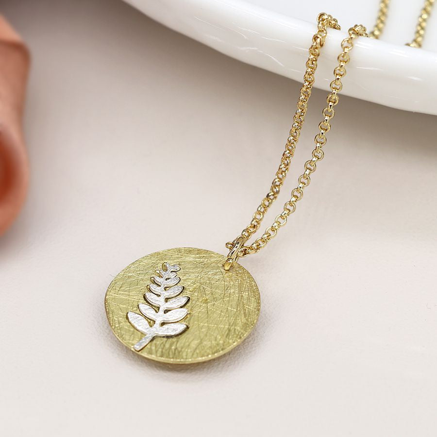 Frilly Fern Necklace | Pretty Shiny Shop