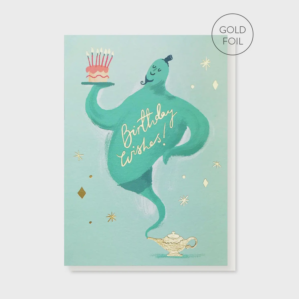 Birthday Wishes Genie Card | Pretty Shiny Shop