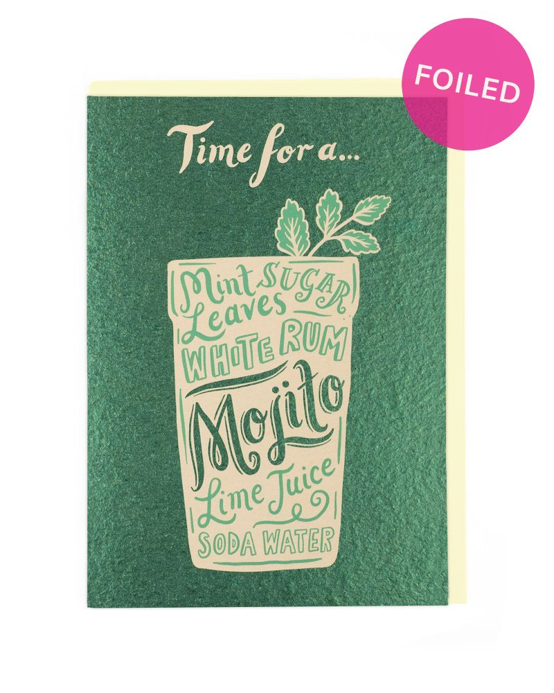 Mojito Birthday Card | Pretty Shiny Shop