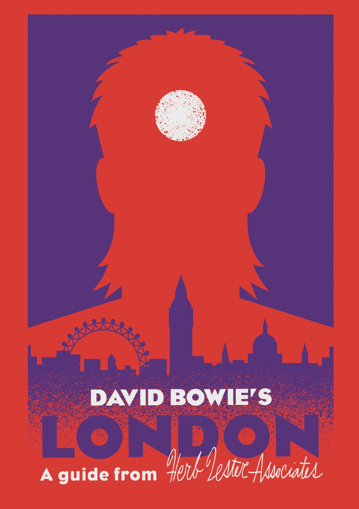 David Bowie's London Map | Pretty Shiny Shop